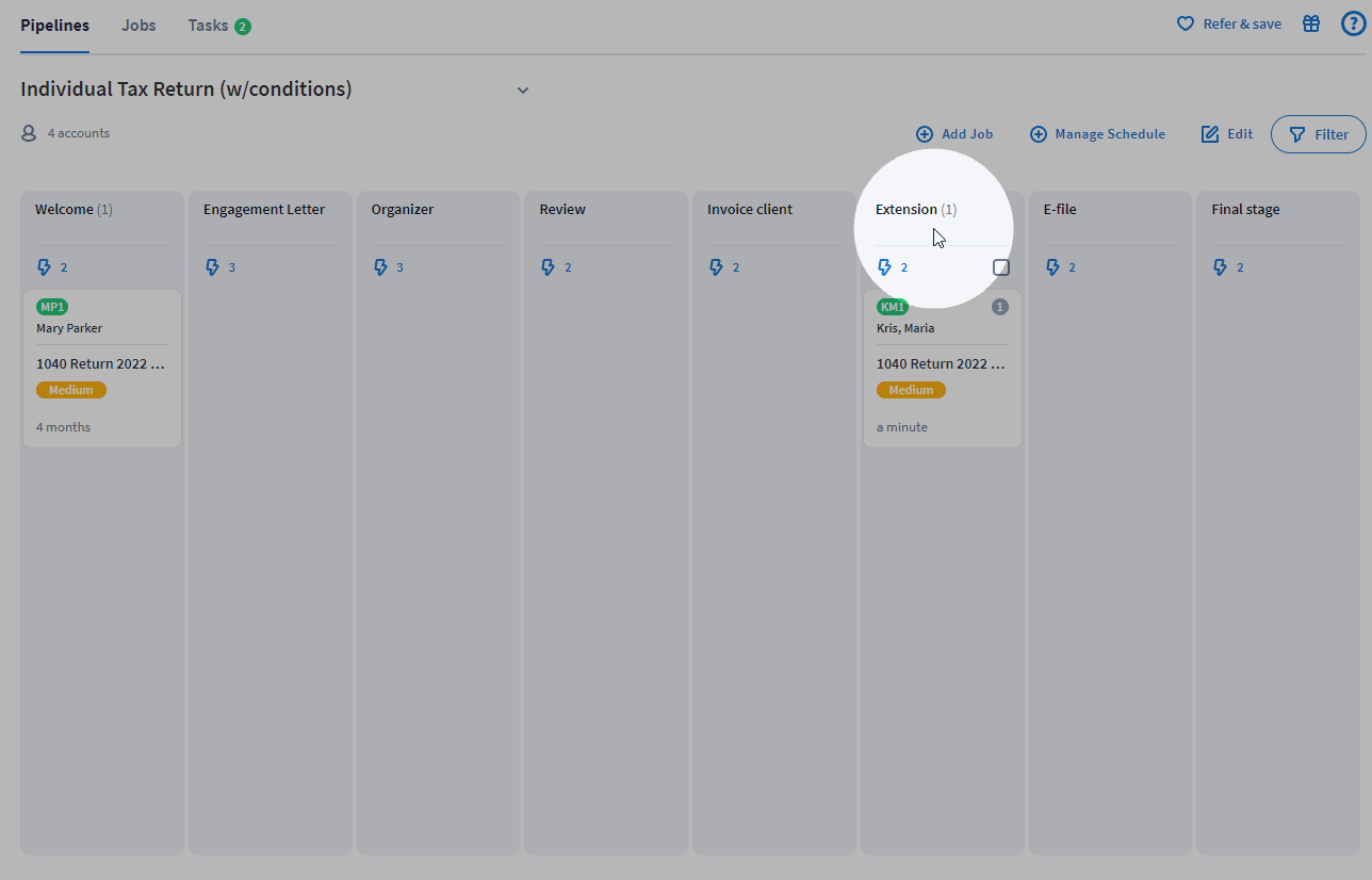 Firm Wiki Pages (Advanced): Adding Them to Jobs - TaxDome Help Center