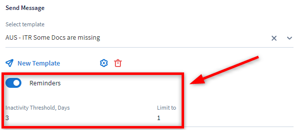 Manual & Automatic Reminders - TaxDome Help Center