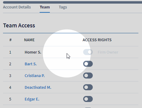Team (Basic): Account Access - TaxDome Help Center