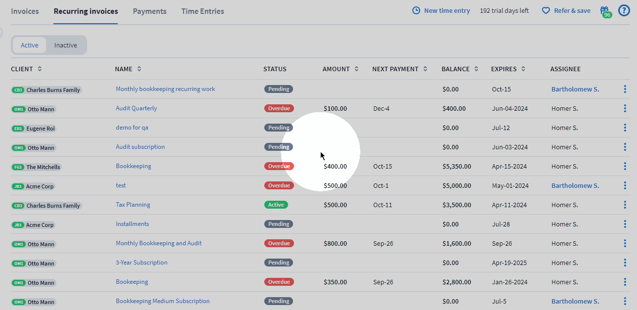 Recurring Invoices (Basic): Manage schedules, Edit, Duplicate, Delete ... Recurring Invoices (Basic): Manage schedules, Edit, Duplicate, Delete ...