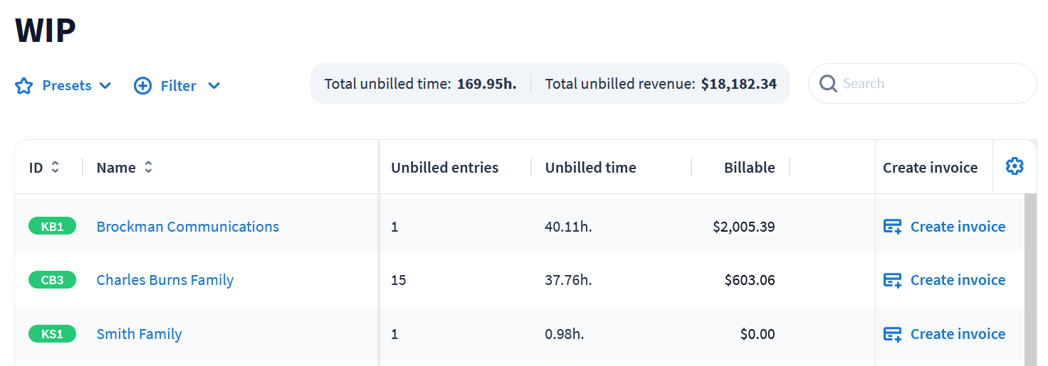 Time entries (Basic): Bill time - TaxDome Help Center