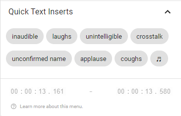 Context Menu Options - Konch Knowledge Base