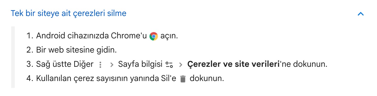 Site hatası çerez temizleme ile nasıl çözülür? - KORENDY