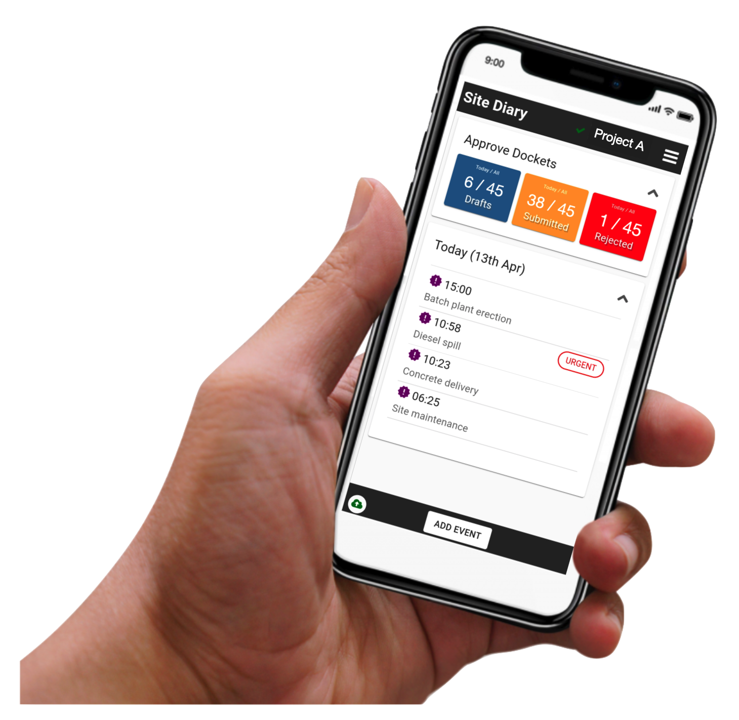 Create Events in your Site Diary - Virtual Superintendent Knowledge Base