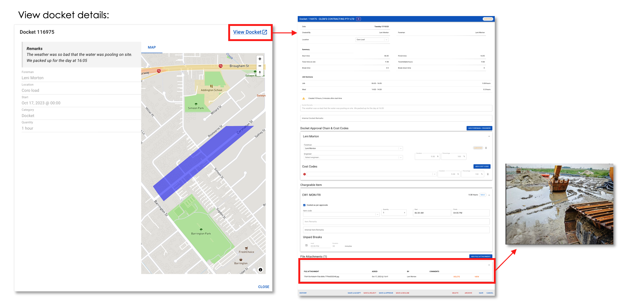 Site Event Reports - Virtual Superintendent Knowledge Base