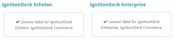 License Activation - IgnitionDeck Documentation