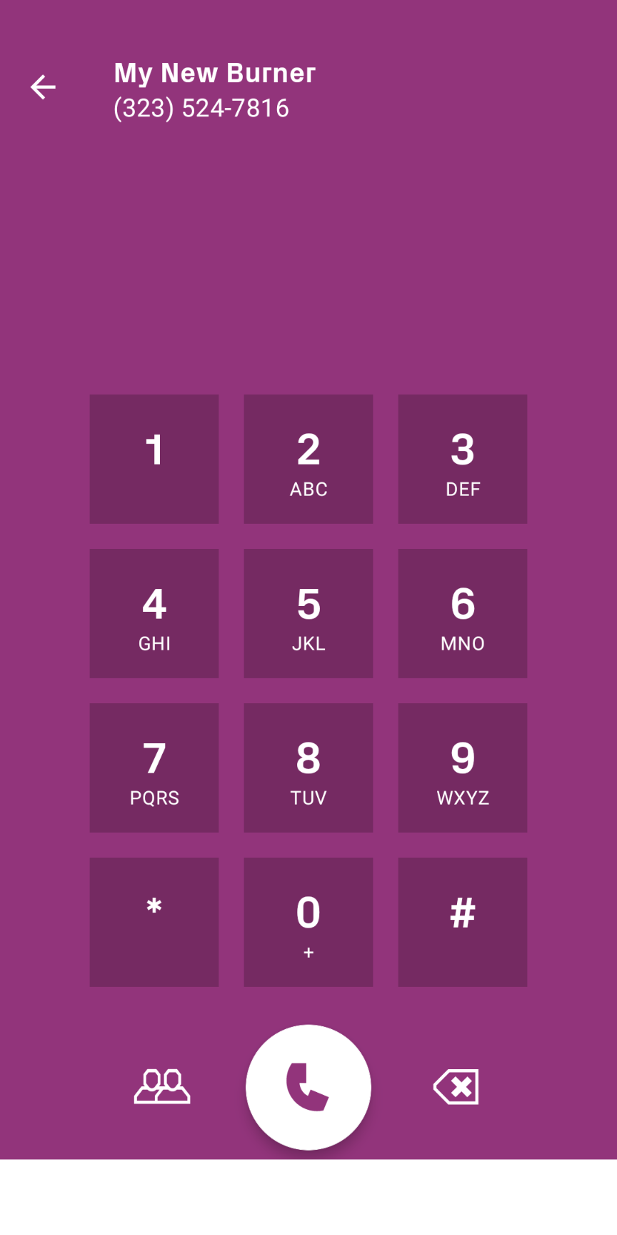 How do I make an outbound call? - Burner Support Center