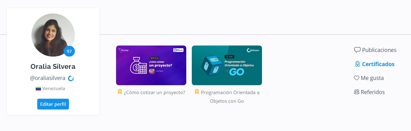 ¿Cómo obtener mi certificado? - Soporte al cliente - EDteam