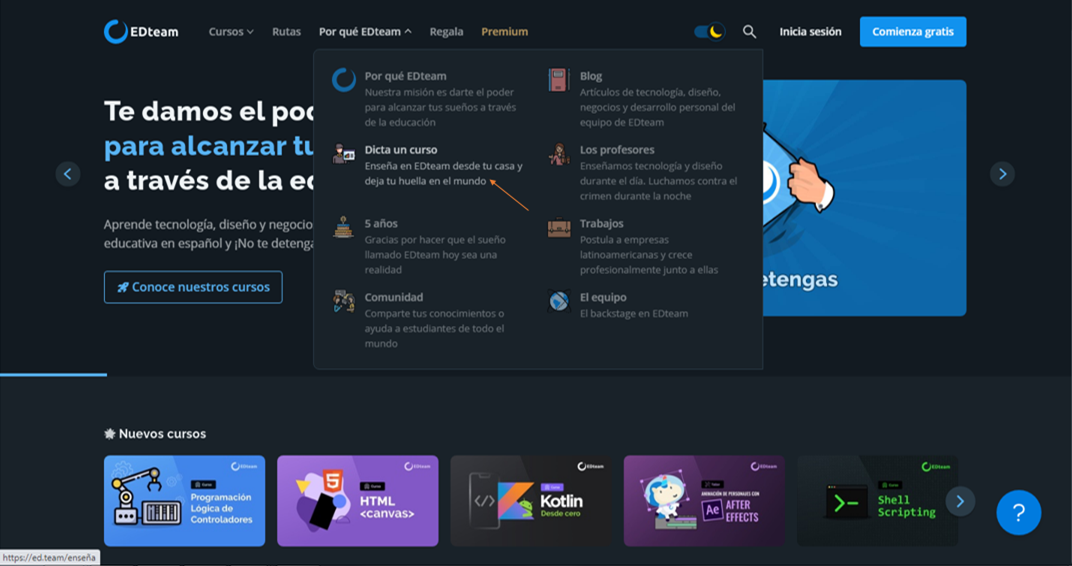 Cómo ser profesor en EDteam. - Soporte al cliente - EDteam