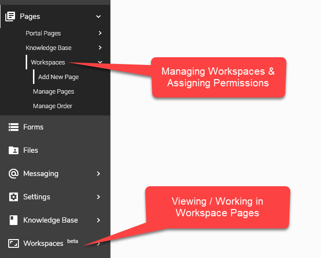 PAGES: Workspace Pages - SuiteDash Help Documentation