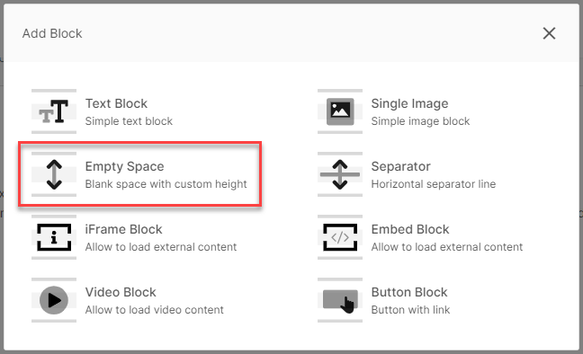 Block Editor Block Types - SuiteDash Help Documentation Block Editor Block Types - SuiteDash Help Documentation