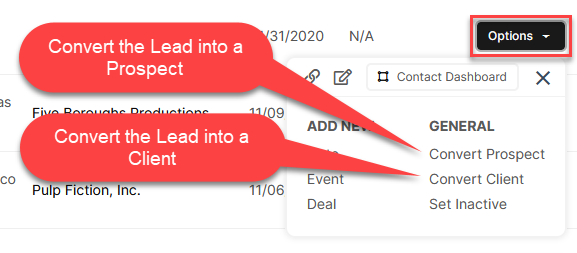 CRM: Lead, Prospect & Client - SuiteDash Help Documentation