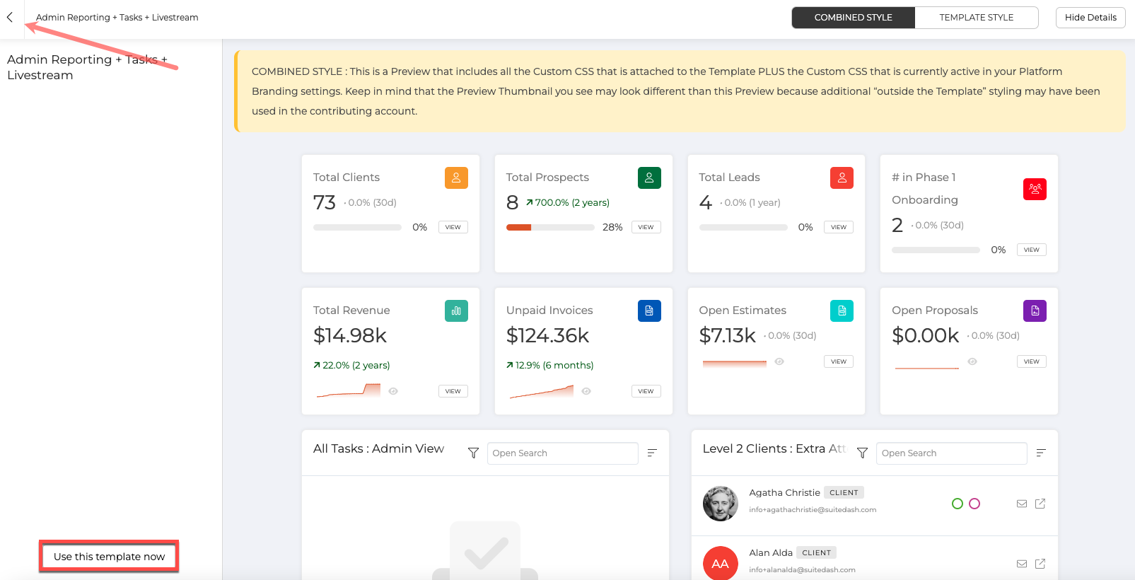 System Templates - SuiteDash Support + Help Documentation