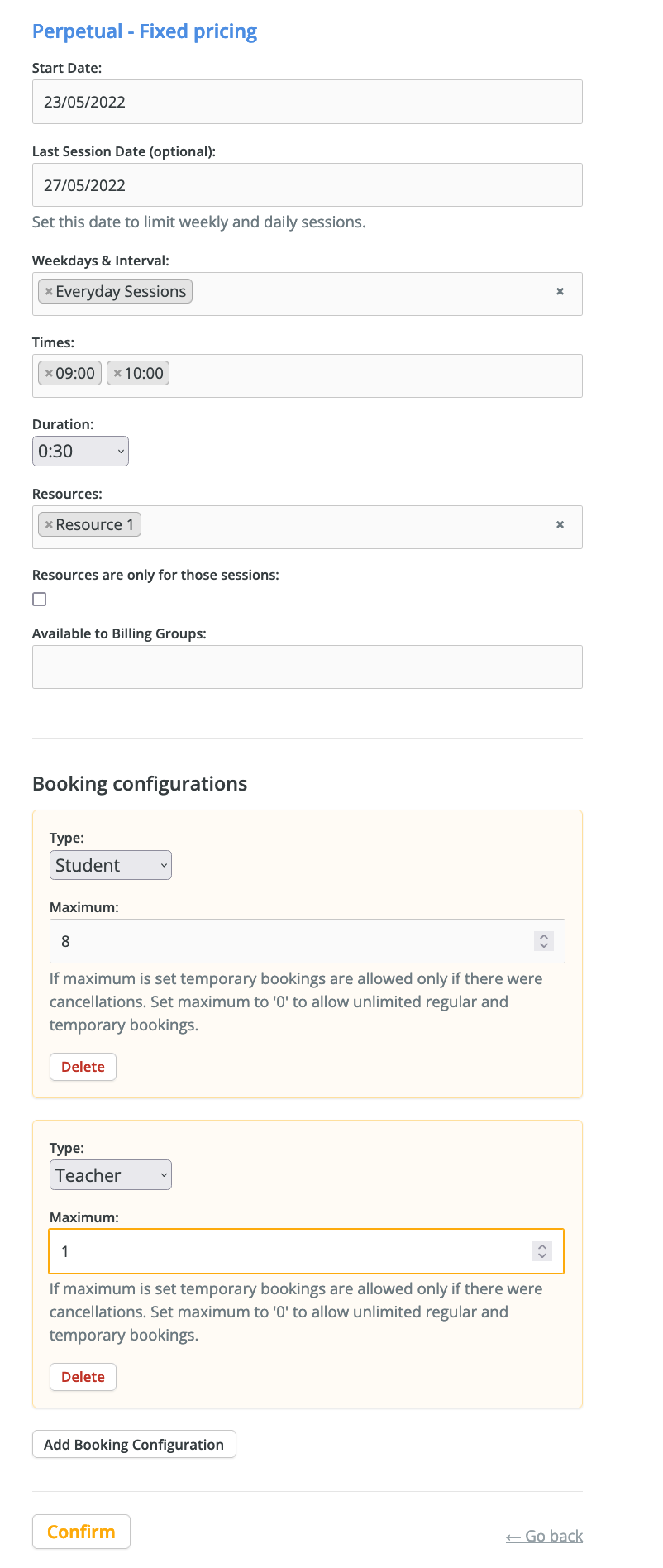 Create School Holiday Sessions - Udio Knowledge Base