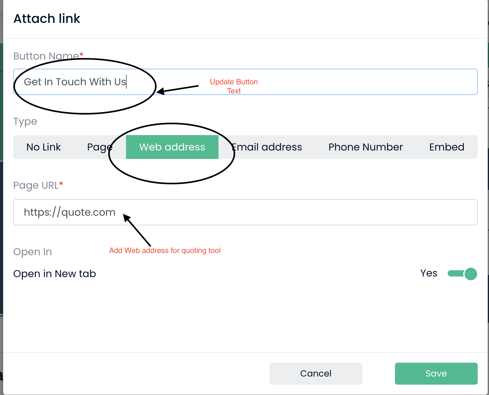 Using the Call To Action Component - AgentMethods Knowledge Base