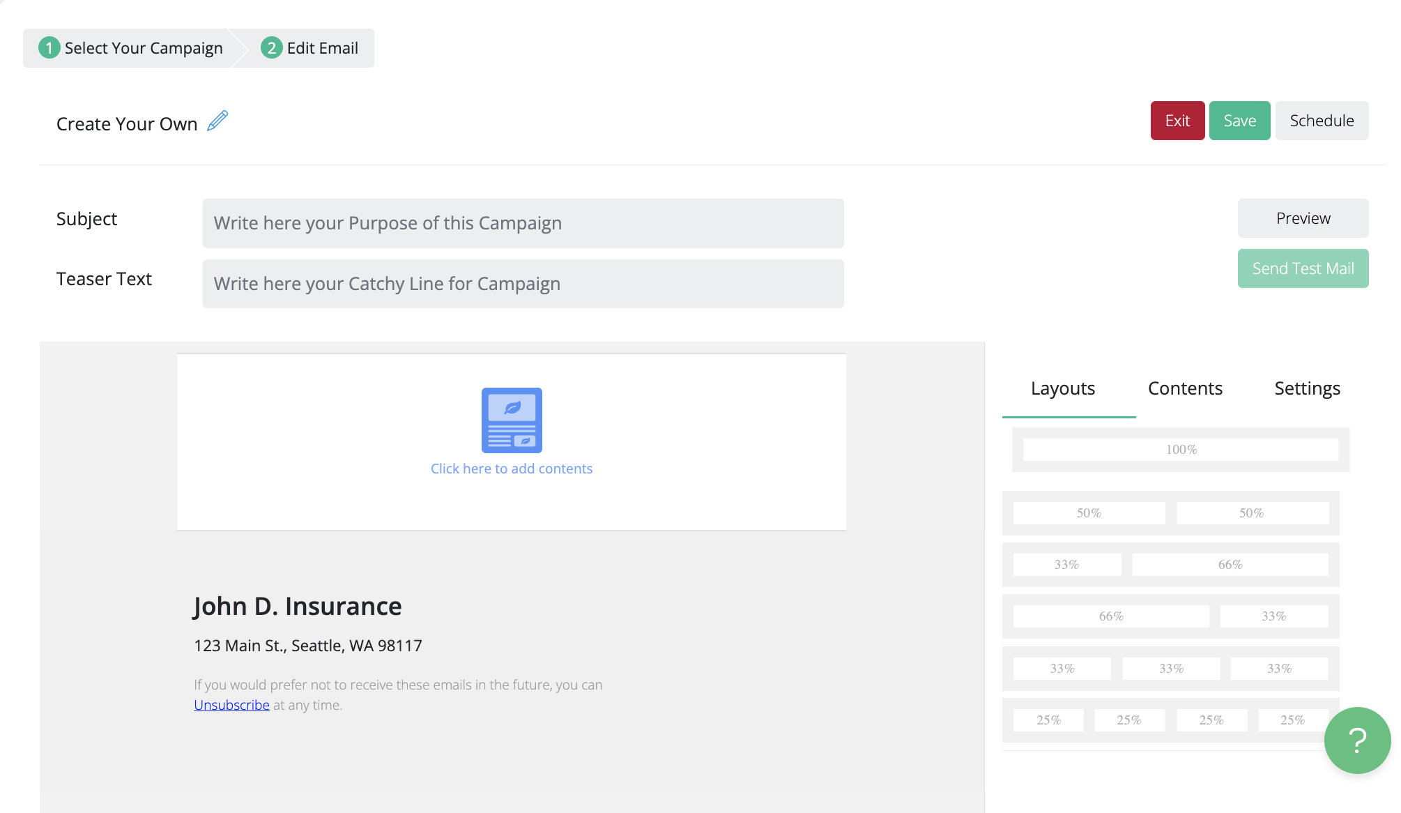 Create Your Own Emails - AgentMethods Knowledge Base