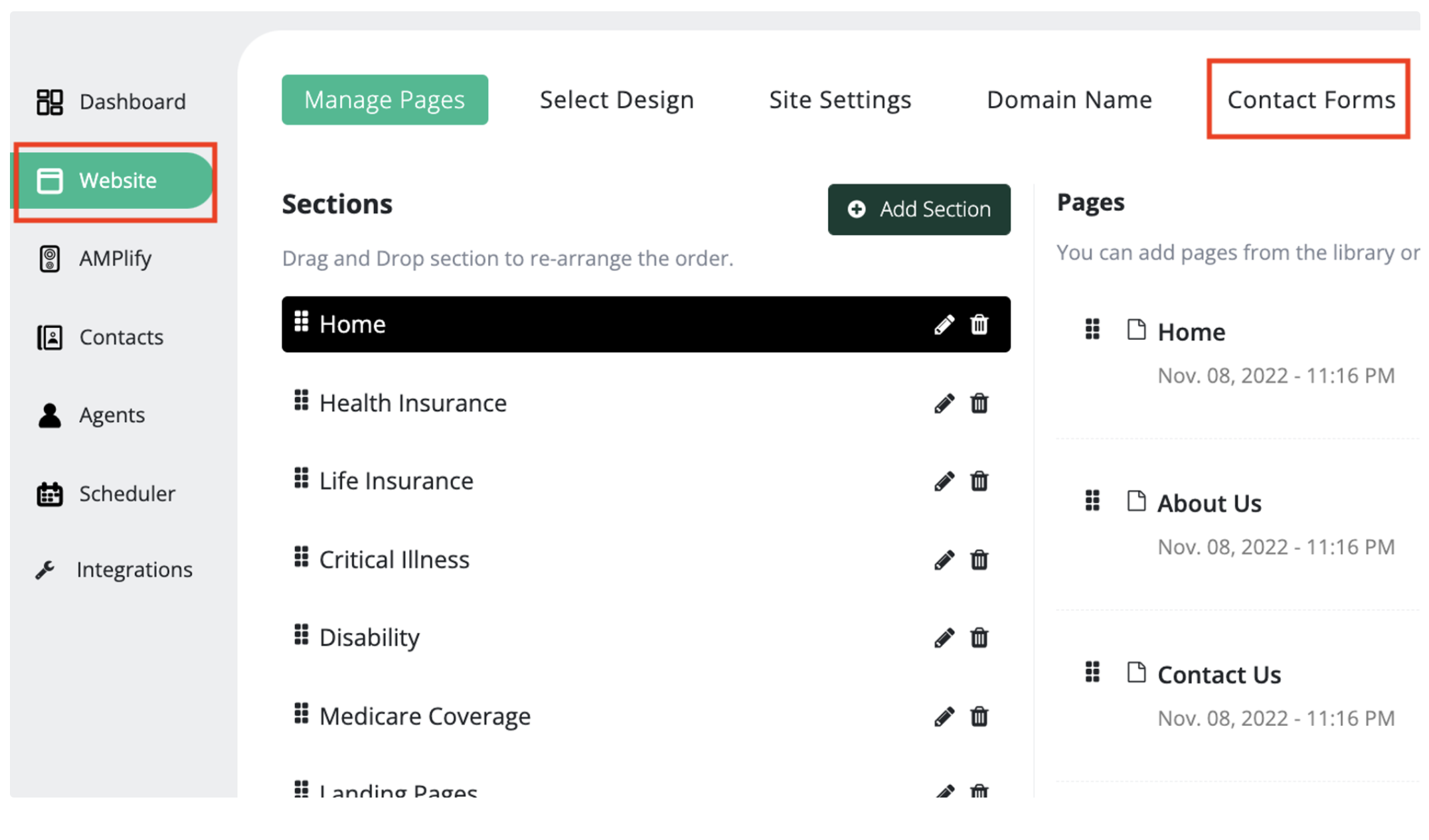 Add an Events Page - AgentMethods Knowledge Base