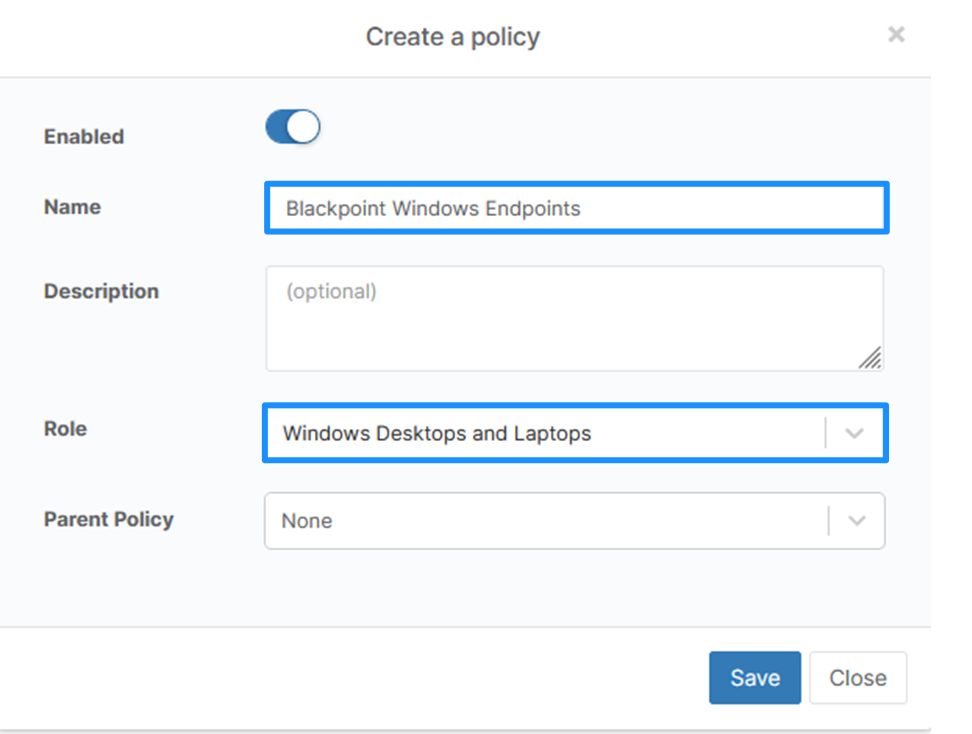 Windows Agent - NinjaOne Snap Installation - Blackpoint Help Portal