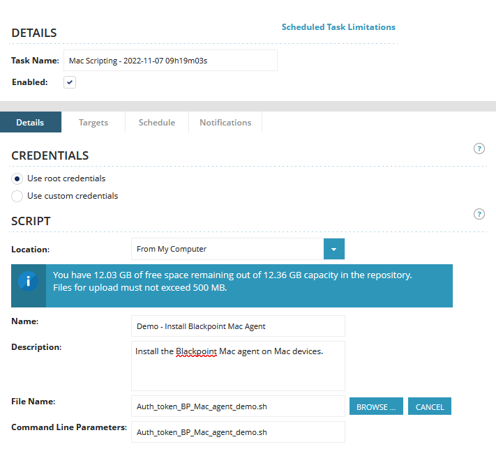 Mac Agent - SolarWinds N-Central Installation - Blackpoint Help Portal