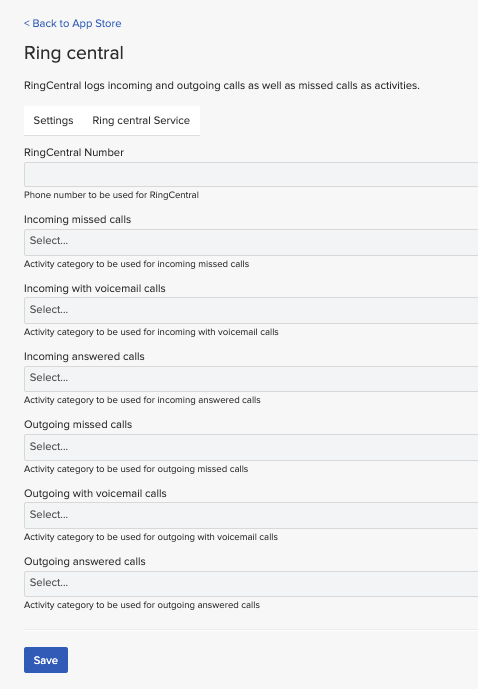 Ringcentral Integration - Knowledge Base | Pipeline