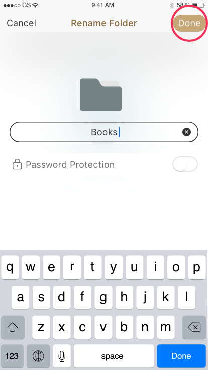 How to rename a folder? - Doc Scan Help