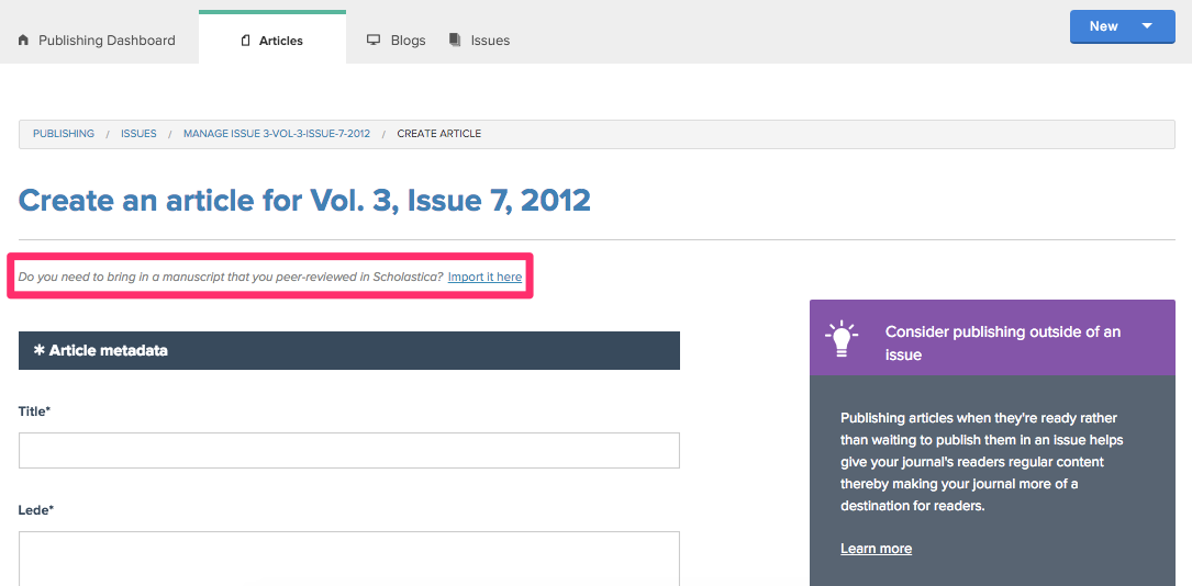 Editor Guide - Scholastica Help Desk