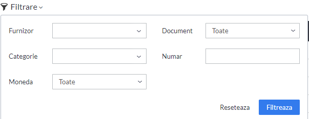 Raport cheltuieli - SmartBill Ajutor