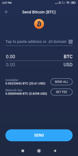 How do I set a custom network fee? - Atomic Wallet Knowledge Base