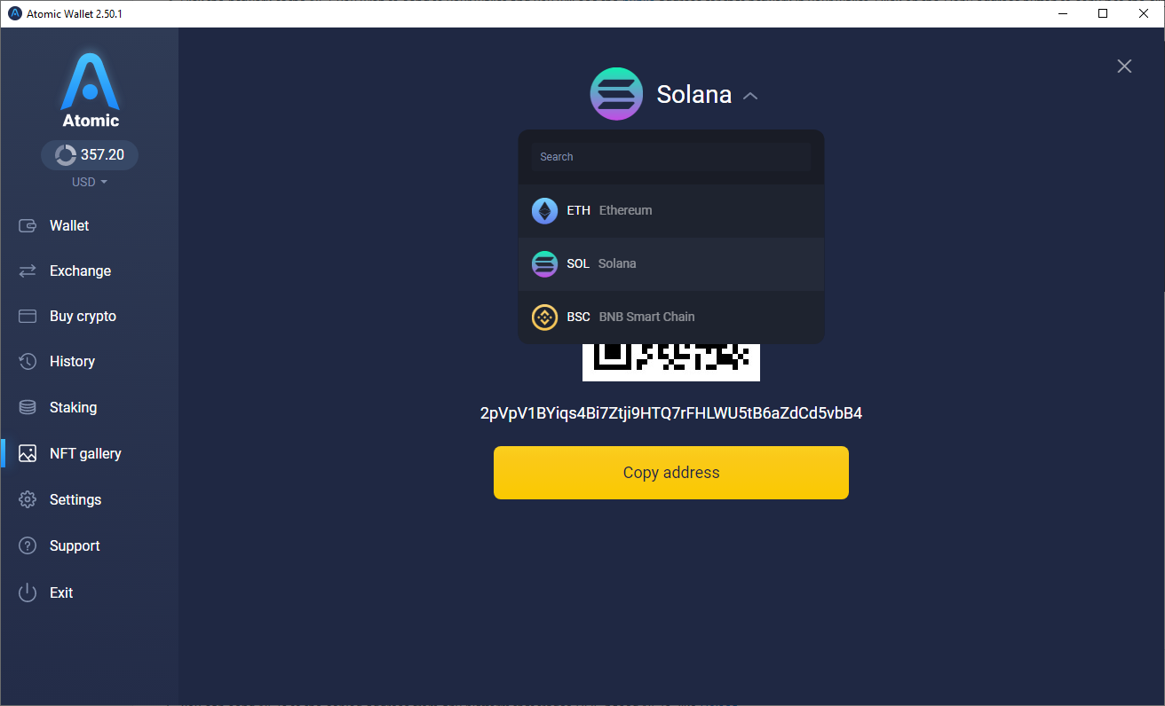 How do I send and receive NFTs? - Atomic Wallet Knowledge Base