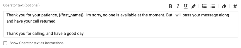 Adding warm transfers to your SAS Flex script workflow - Help ...