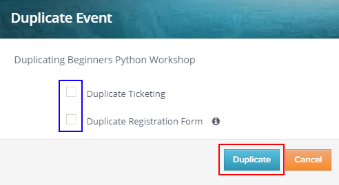 How to duplicate an event - Support Center | AllEvents.in