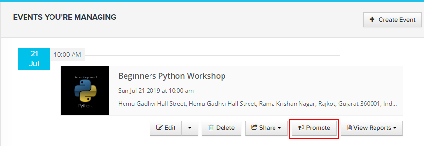 How to promote your event - Support Center | AllEvents.in