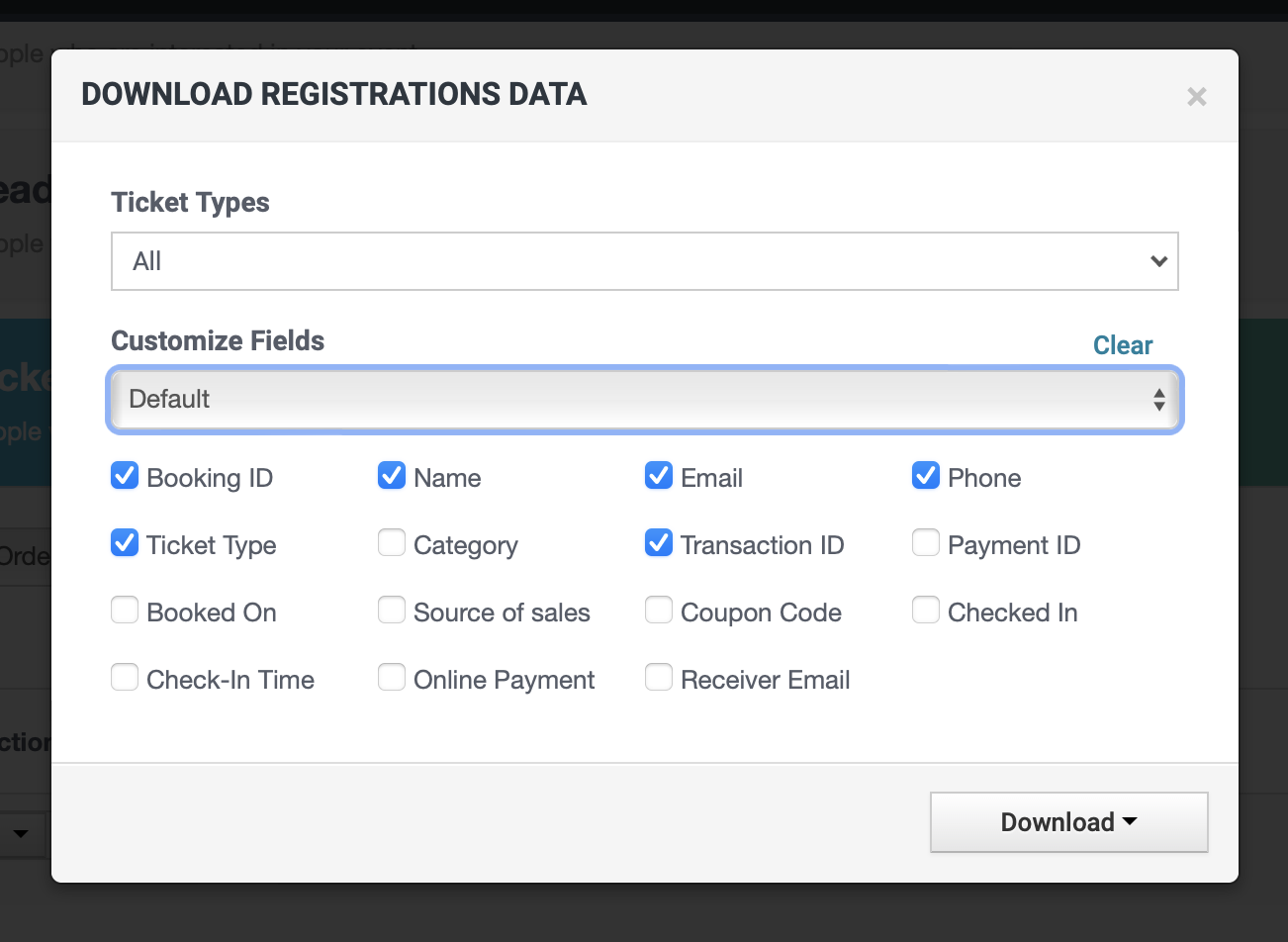 How to download attendee registration data? - Support Center | AllEvents.in