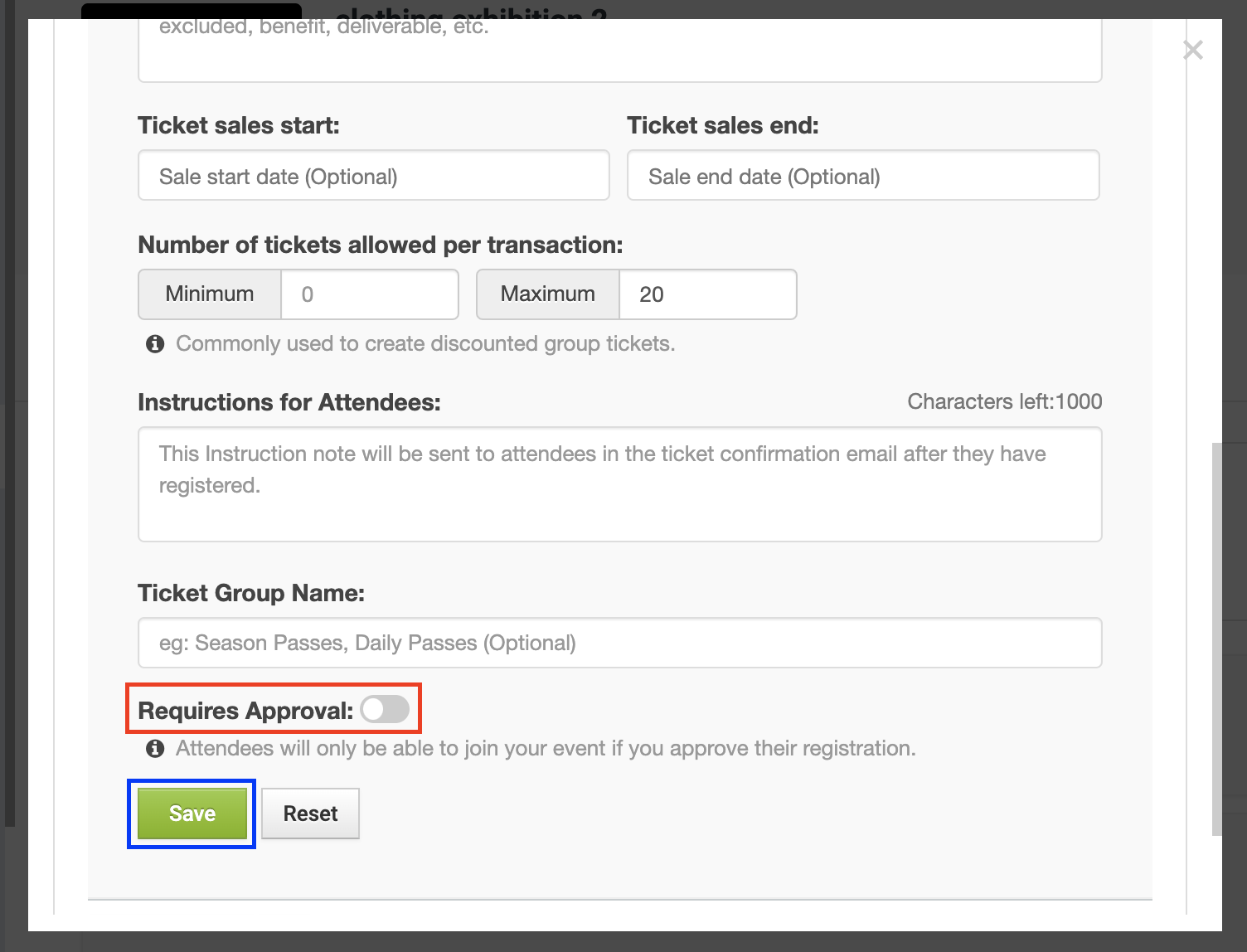 Requires Approval - Feature Guide - Support Center | AllEvents.in