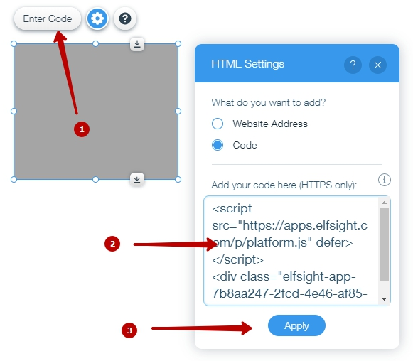 How to add Elfsight widget to Wix website - Elfsight Help Center