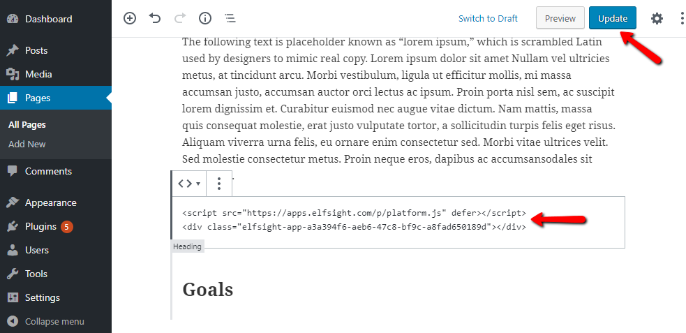 How to add Elfsight widget to Wordpress website - Elfsight Help Center