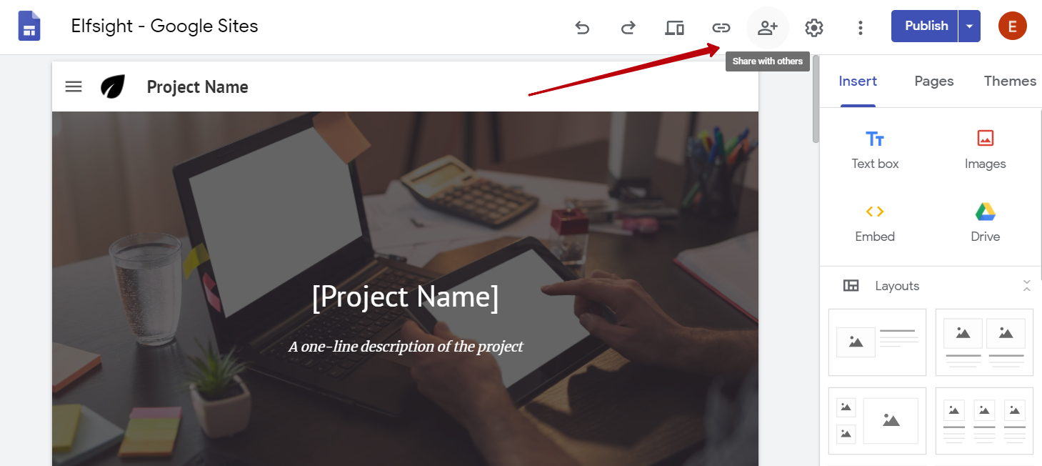 How to provide access to your Google Sites website - Elfsight Help Center