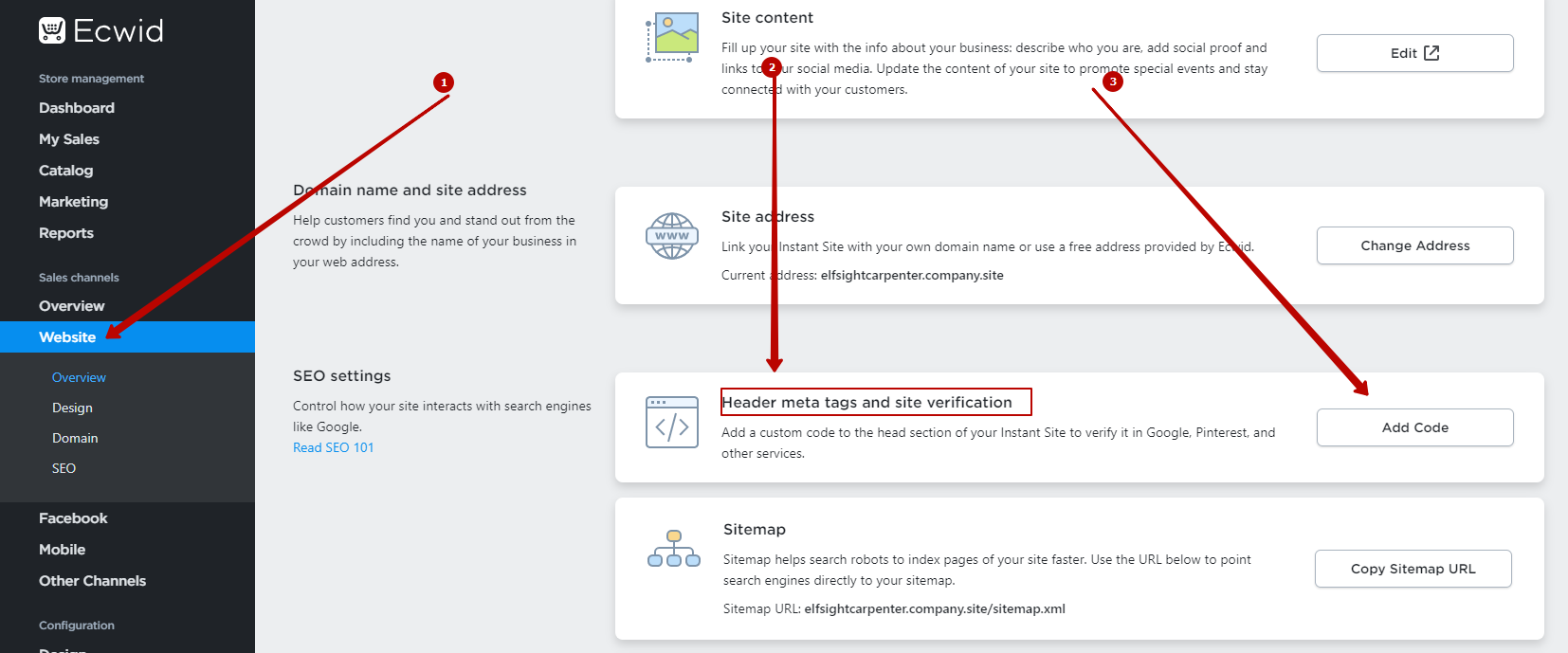 How to add Elfsight widget to Ecwid website - Elfsight Help Center