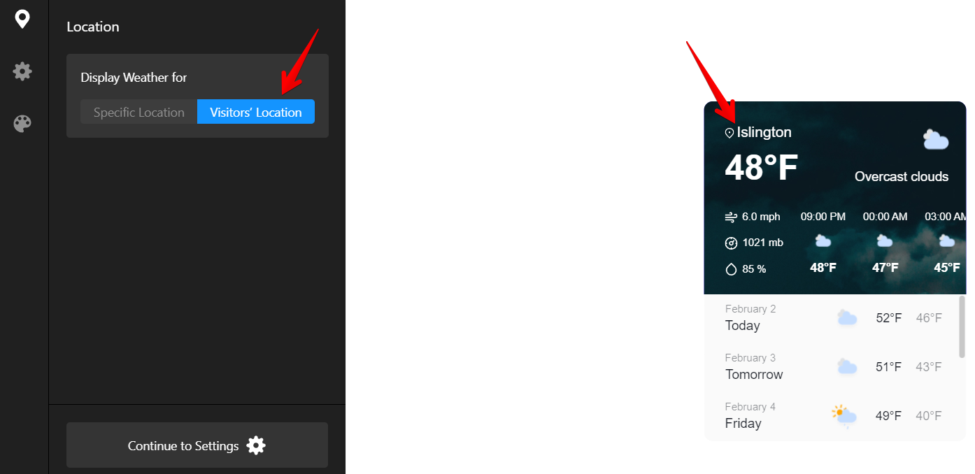 How to set location in the Weather widget - Elfsight Help Center