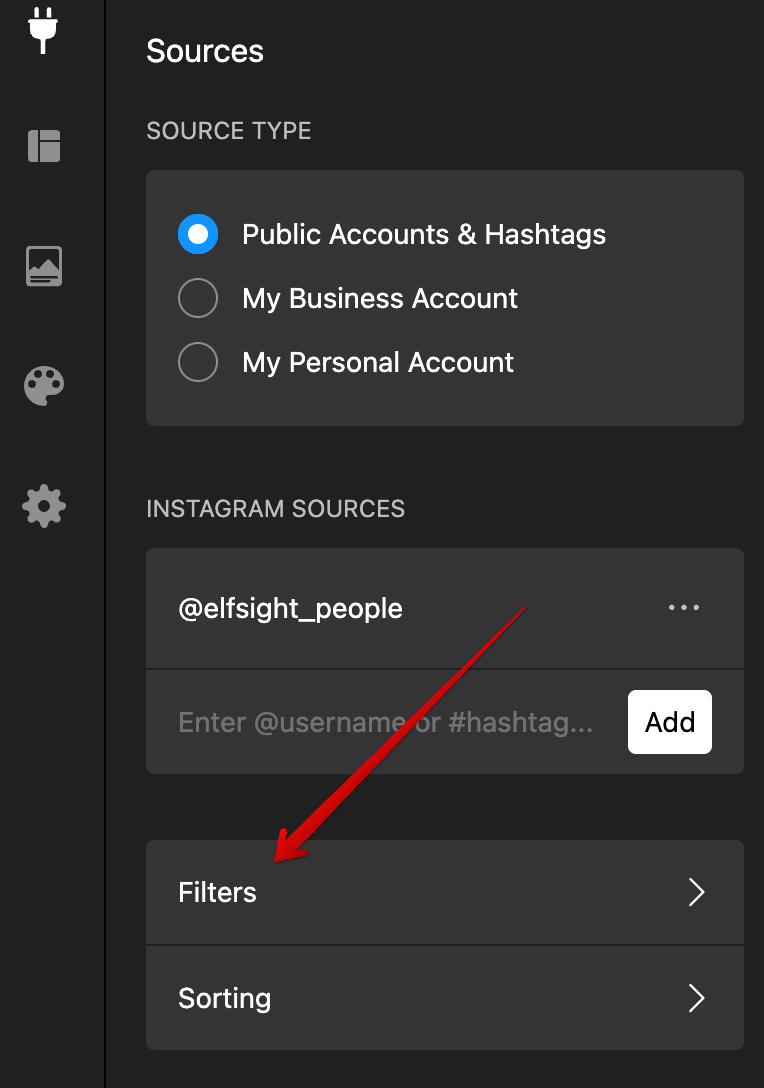 Using filters in Instagram Feed - Elfsight Help Center