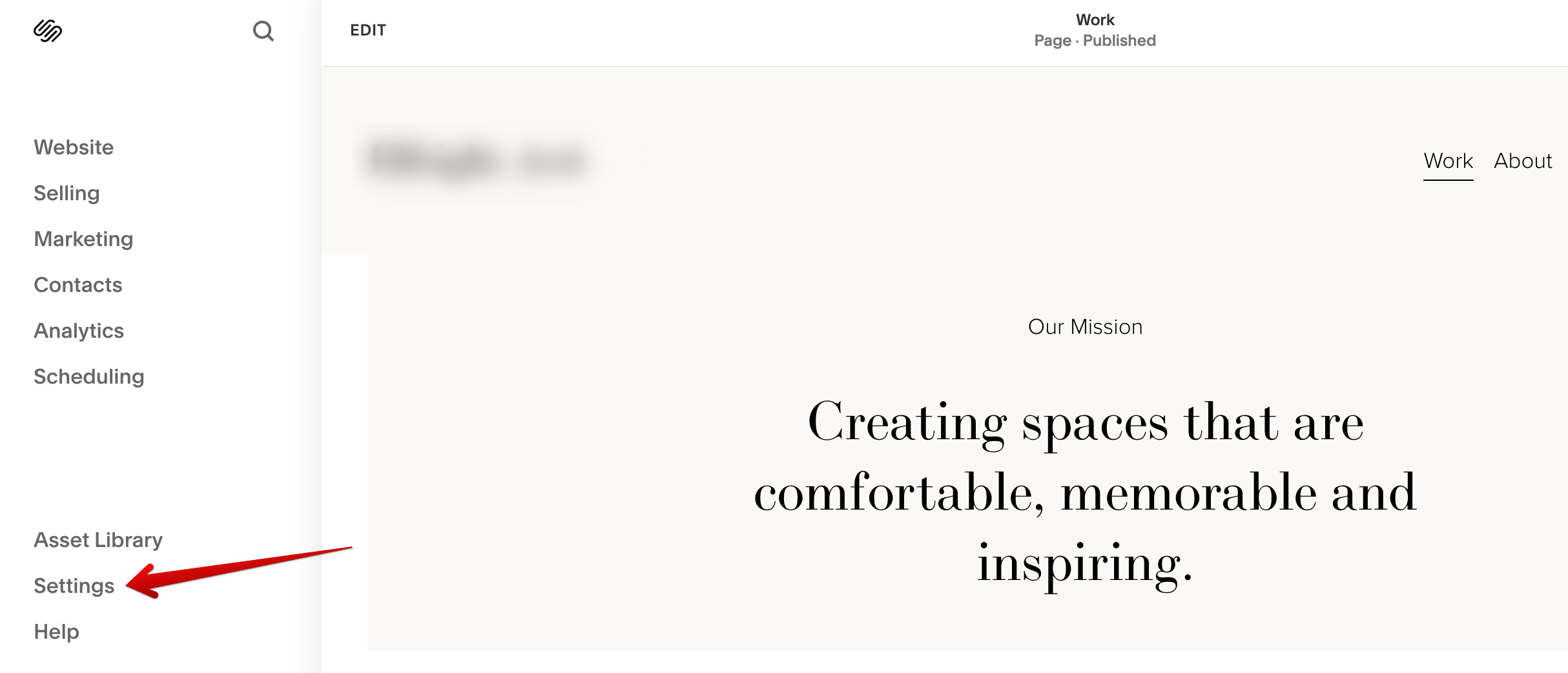 Providing access to your Squarespace website - Elfsight Help Center