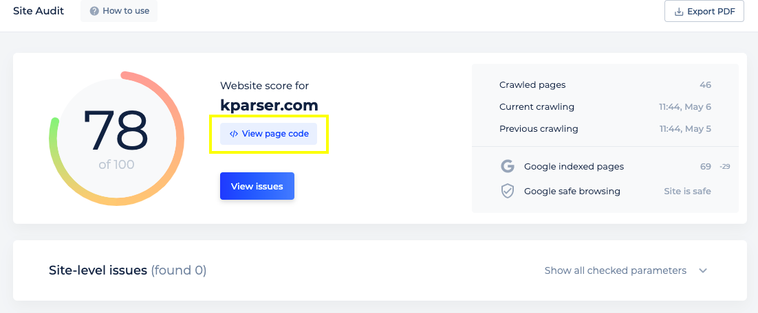 Getting started to-do list - Sitechecker