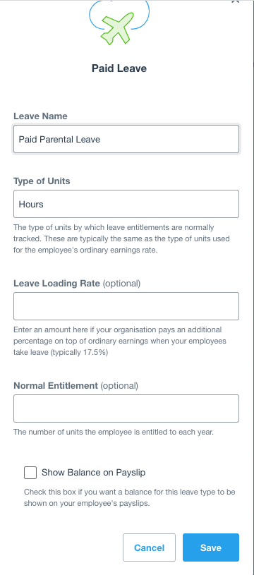 Setup Paid Parental Leave in Xero - Catalyst Plus Support