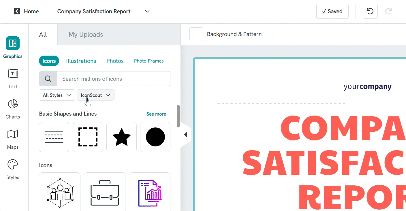 Create a Visual in 4 Steps - Piktochart Knowledge Base