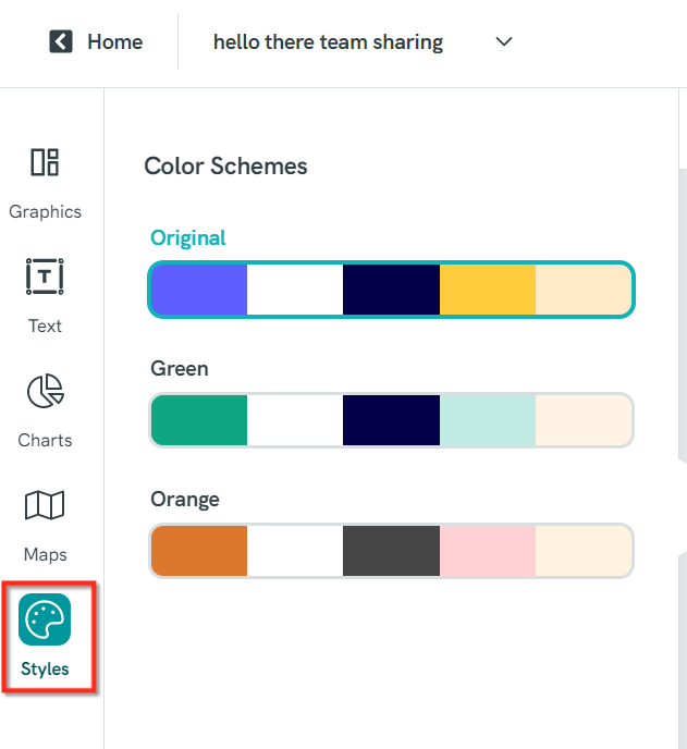 Color Schemes - Piktochart Knowledge Base