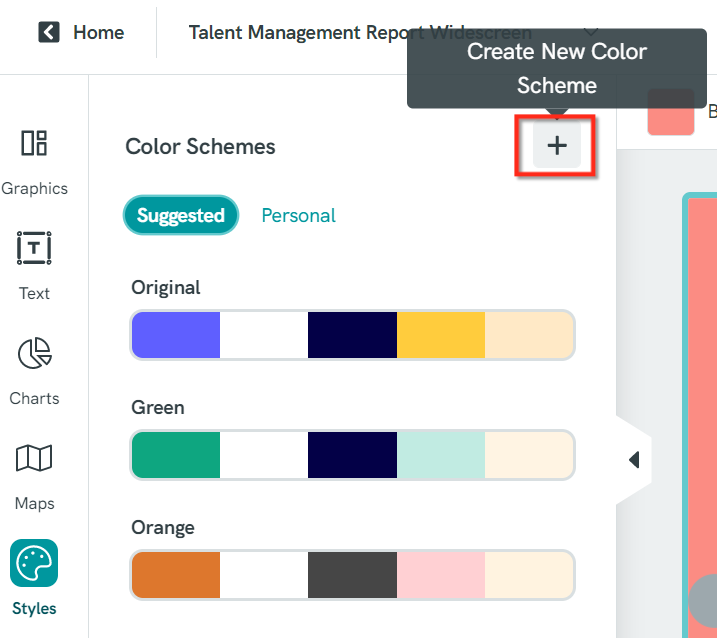 Color Schemes - Piktochart Knowledge Base