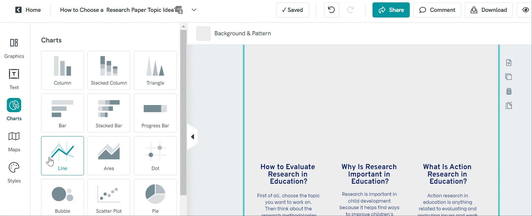 Create a Visual in 4 Steps - Piktochart Knowledge Base