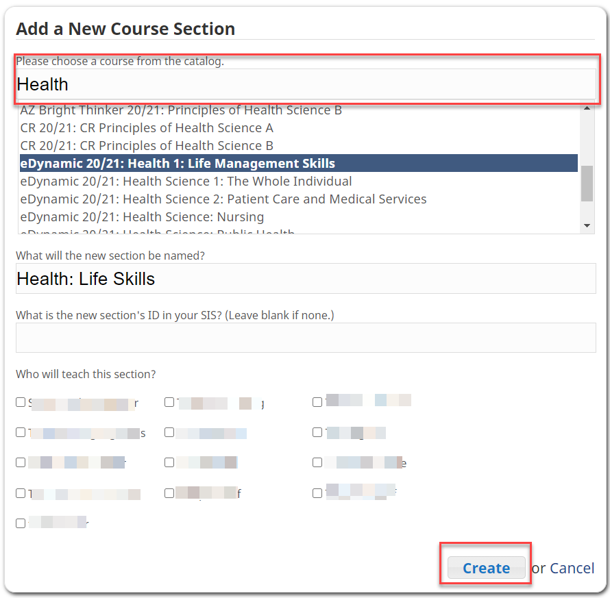 How to Set Up Courses and Students - SchoolsPLP Knowledge Base
