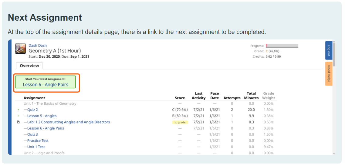 Student / Parent Guide - SchoolsPLP Knowledge Base