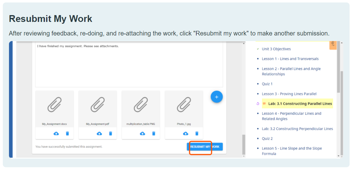 Student / Parent Guide - SchoolsPLP Knowledge Base